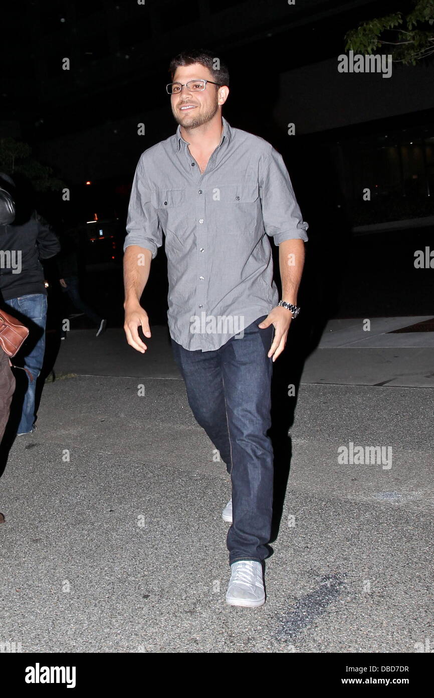 Jerry Ferrara arriving at BOA Steakhouse in West Hollywood Los Angeles ...