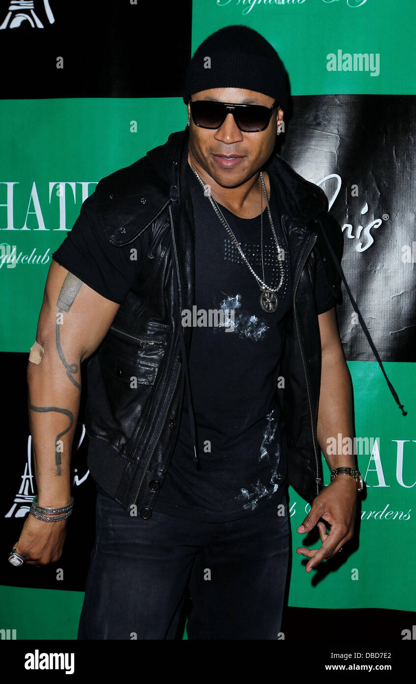 LL Cool J arrives to perform at Gallery Nightclub at Planet Hollywood ...