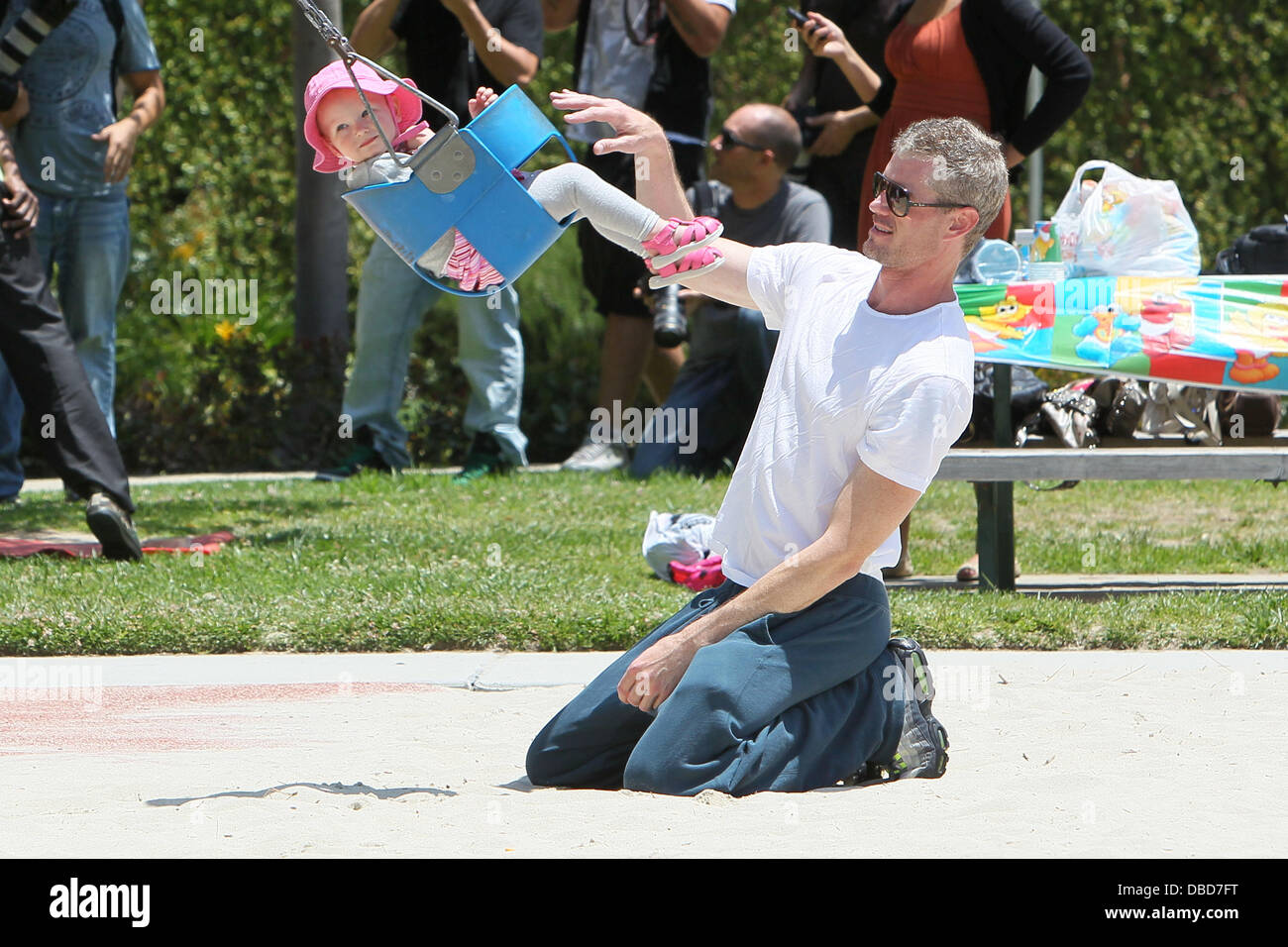 Eric Dane and his daughter Billie Beatrice Dane Rebecca Gayheart, Eric ...