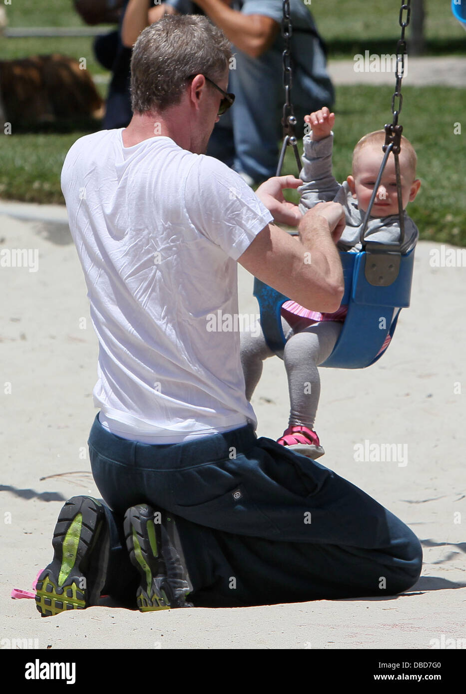 Eric Dane and his daughter Billie Beatrice Dane Rebecca Gayheart, Eric ...