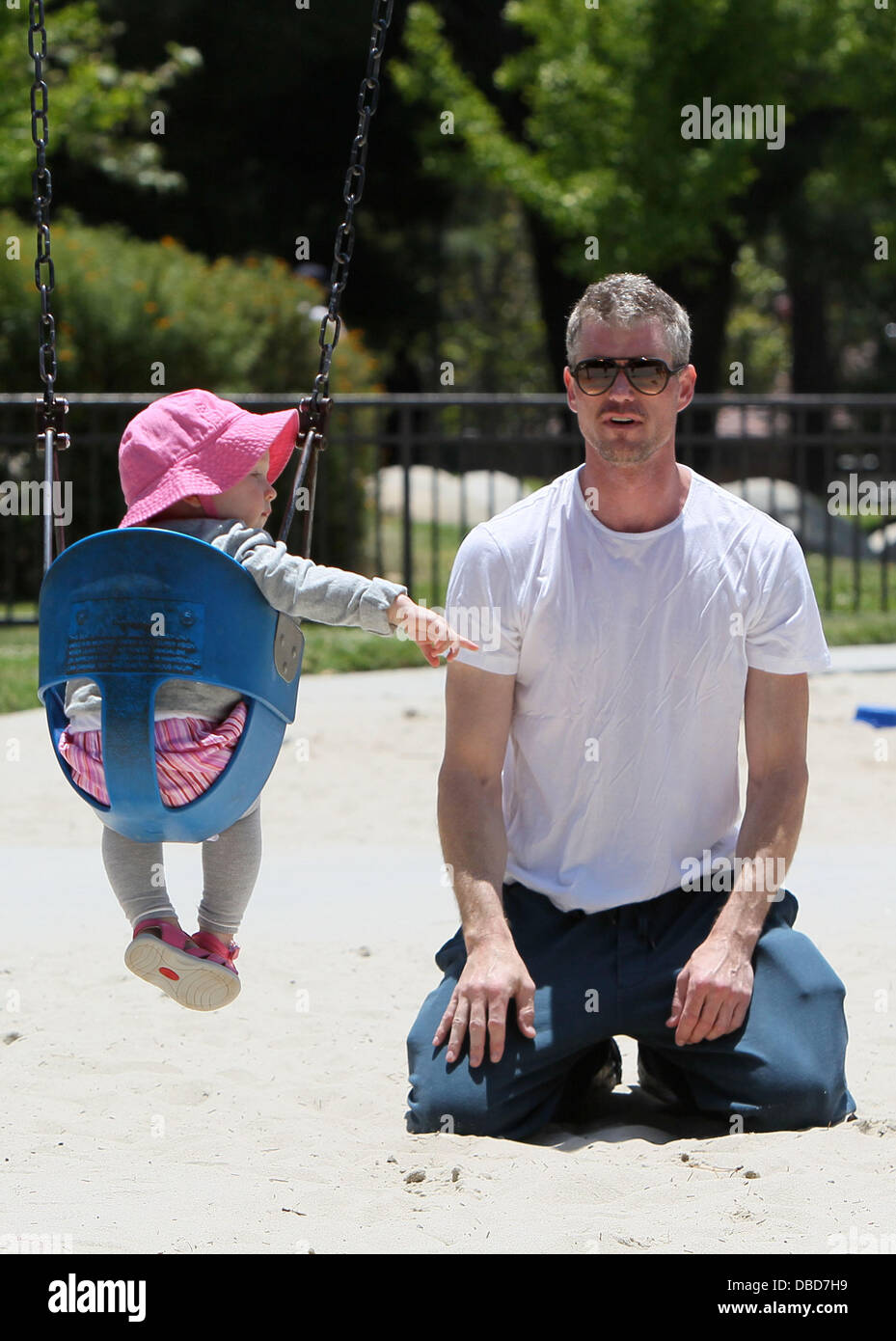 Eric Dane and his daughter Billie Beatrice Dane Rebecca Gayheart, Eric ...