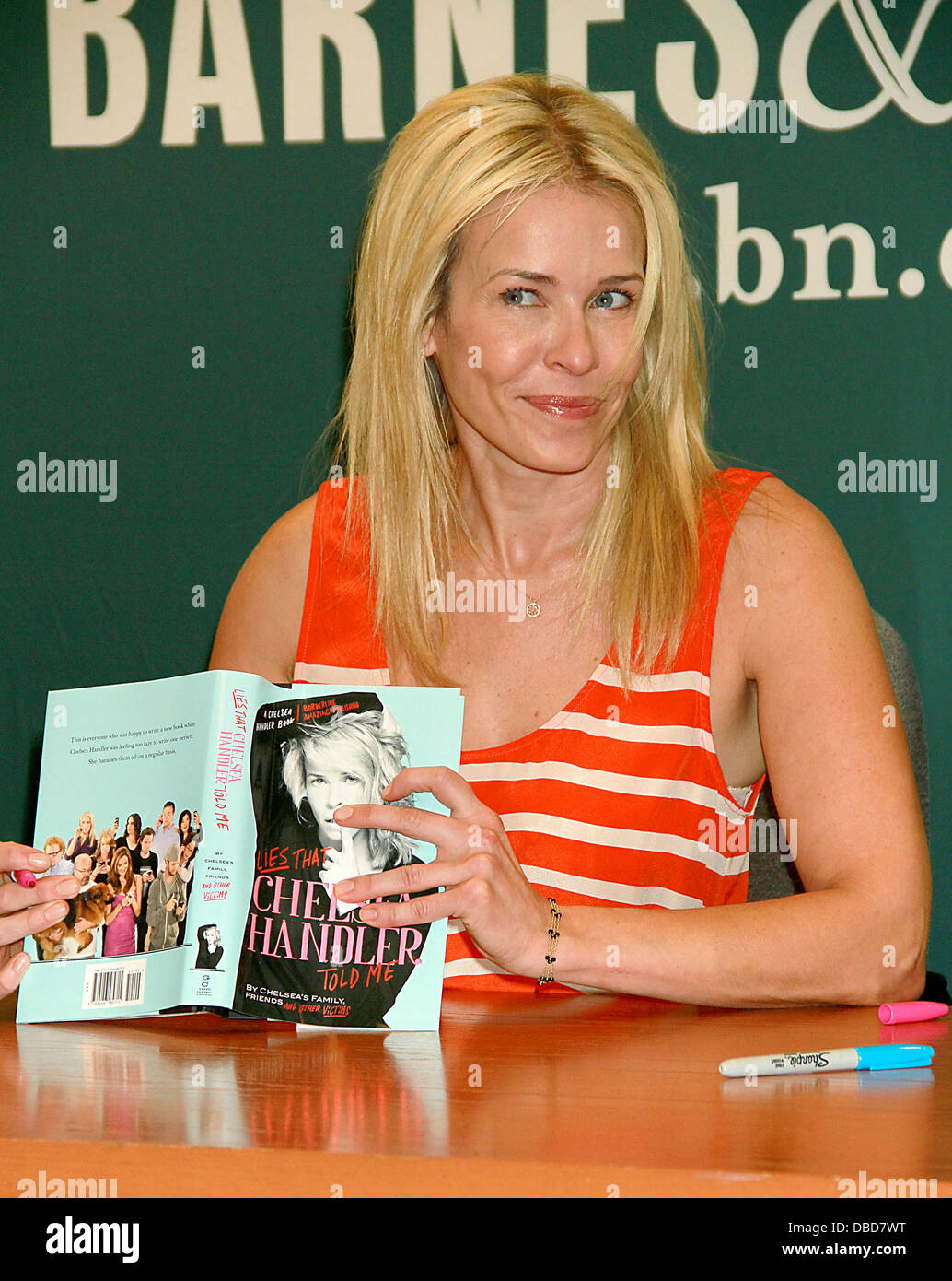 Chelsea Handler signs copies of her new book 'Lies Chelsea Handler Told ...