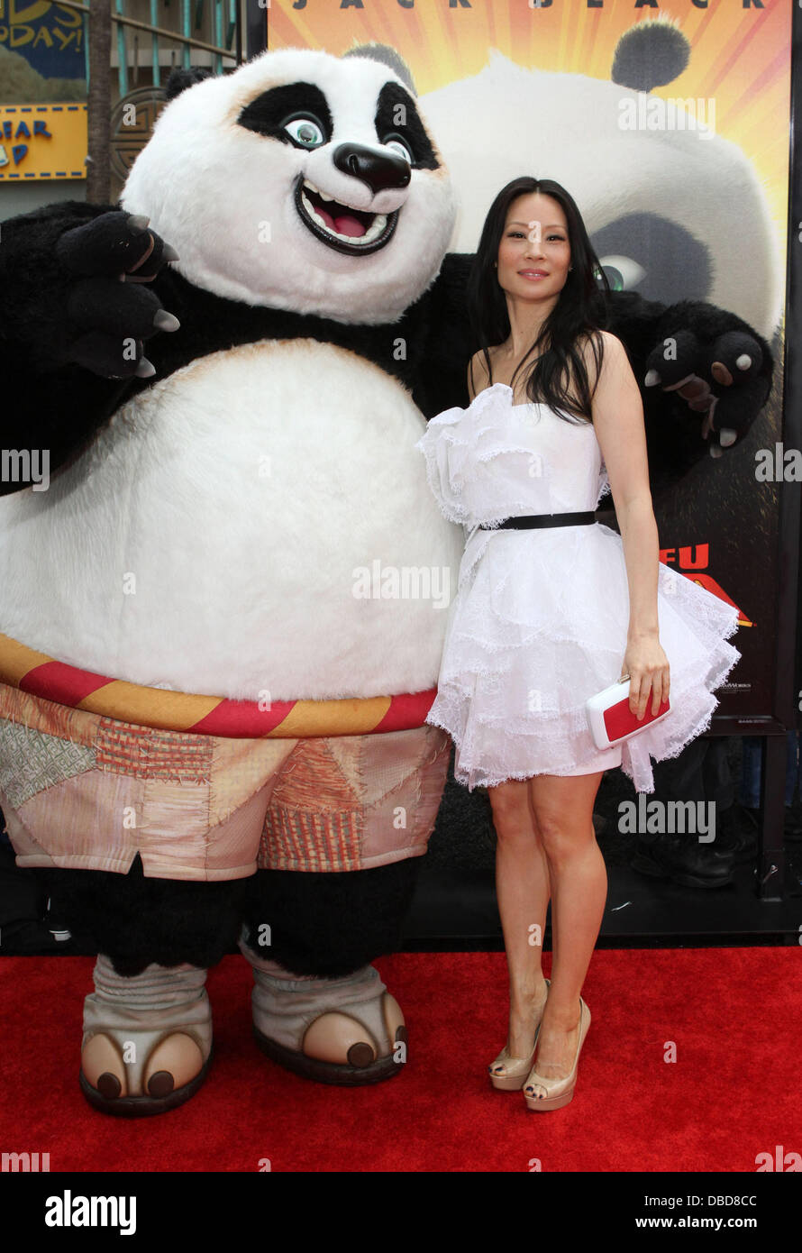 Lucy Liu Los Angeles premiere of 'Kung Fu Panda 2' held at Grauman's ...