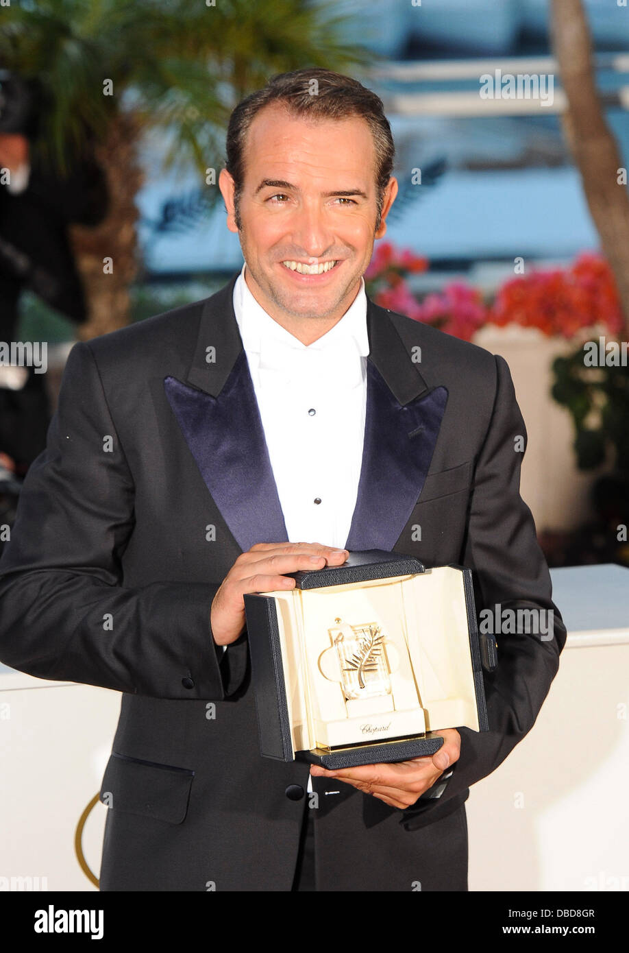 Jean Dujardin for the film 'The Artist' pose 2011 Cannes International ...