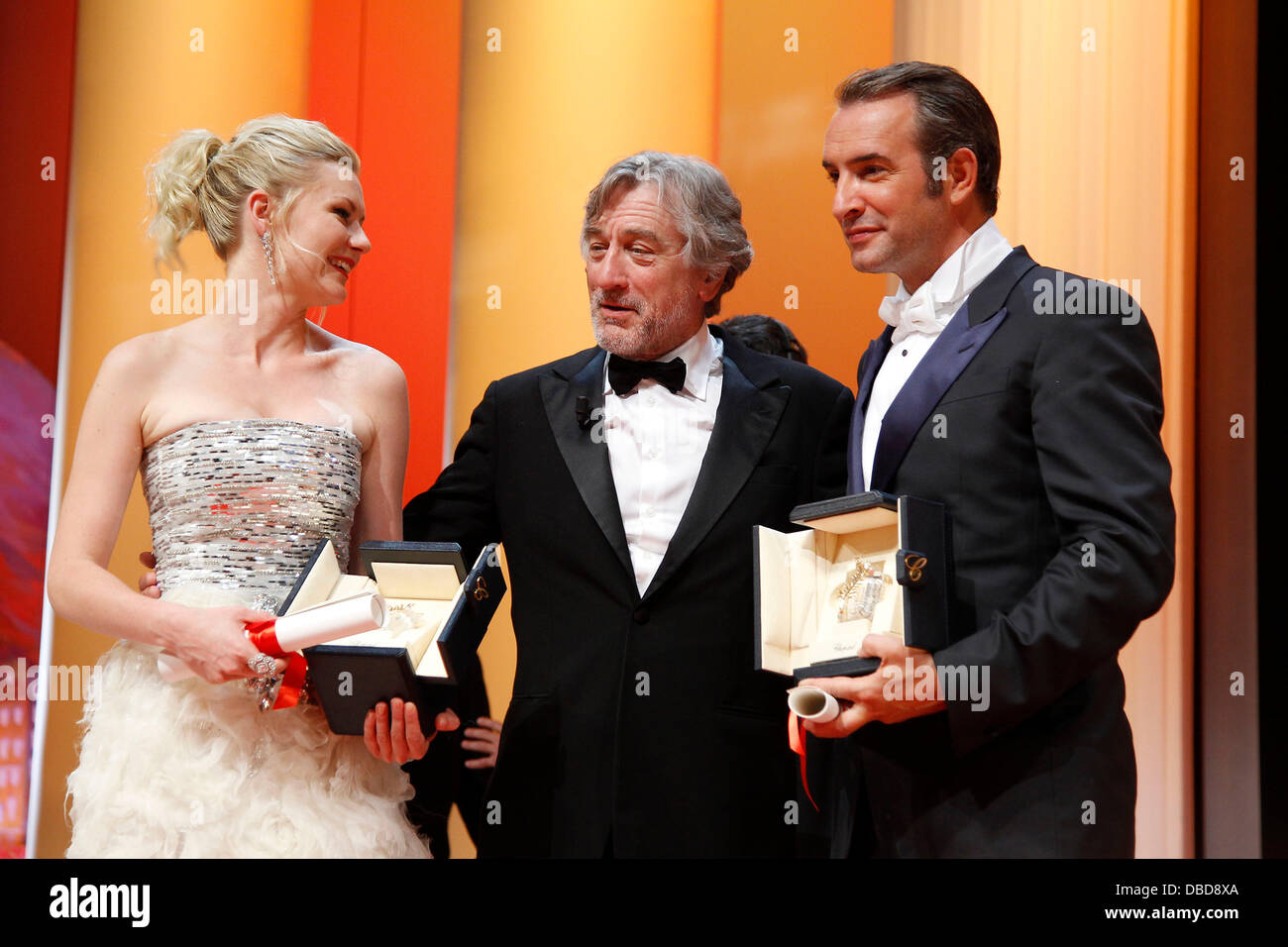 Jean Dujardin and Maiween 2011 Cannes International Film Festival ...