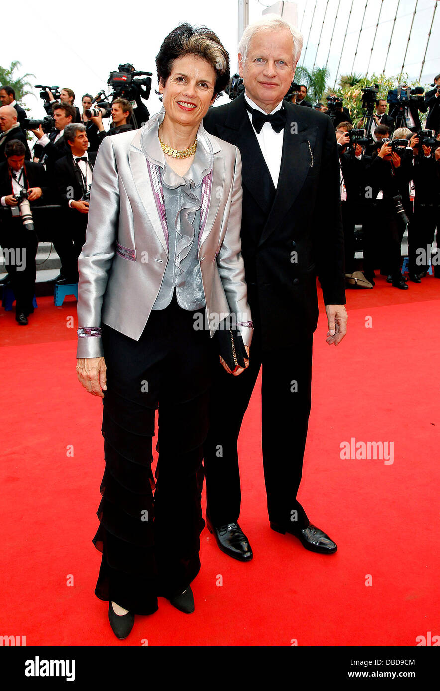 Valerie-Anne Giscard D'Estang and Bernard Fixo, 2011 Cannes ...