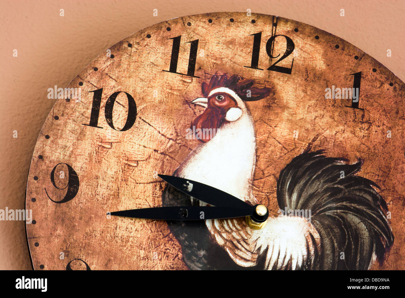 Clock and rooster hi-res stock photography and images - Alamy