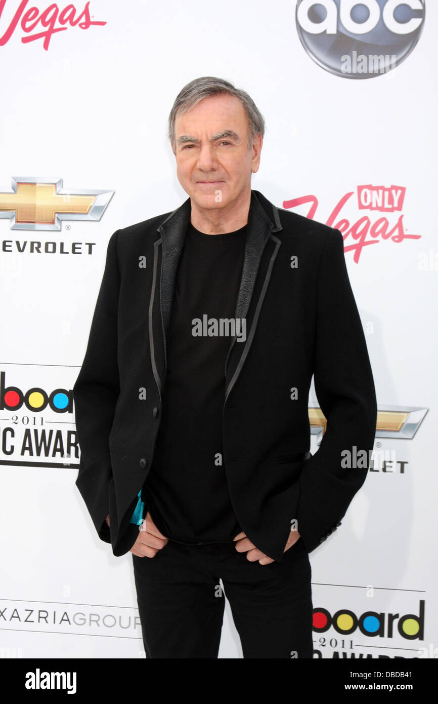 Neil Diamond at the 2011 Billboard Music Awards at MGM Grand Garden ...