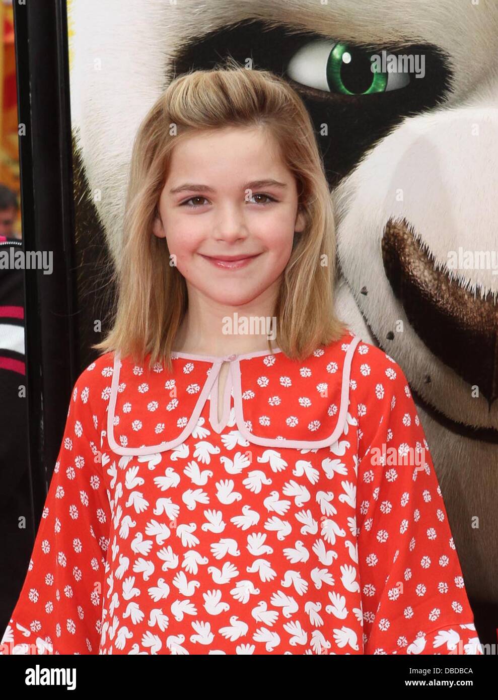 Kiernan Shipka Los Angeles premiere of 'Kung Fu Panda 2' held at ...