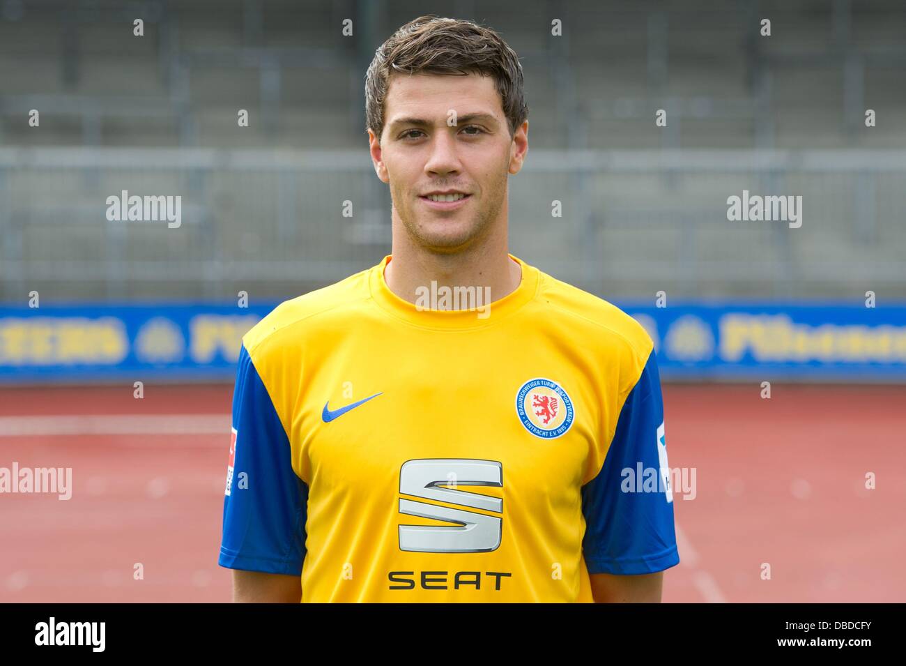 Benjamin Kessel of German Bundesliga club Eintracht Braunschweig during ...