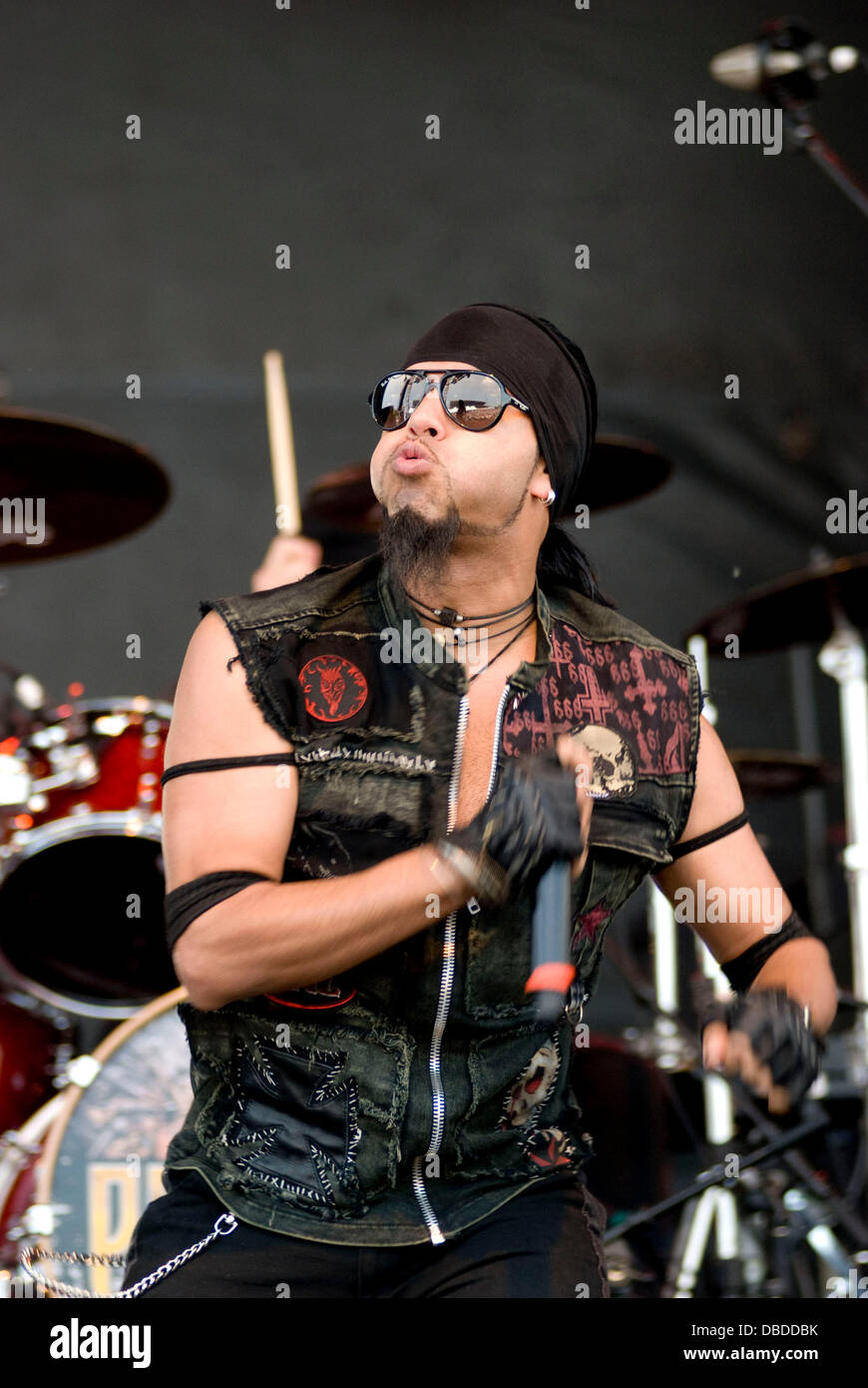 Pop Evil Rock On The Range 2011 at Crew Stadium - Day 1 Columbus, Ohio ...