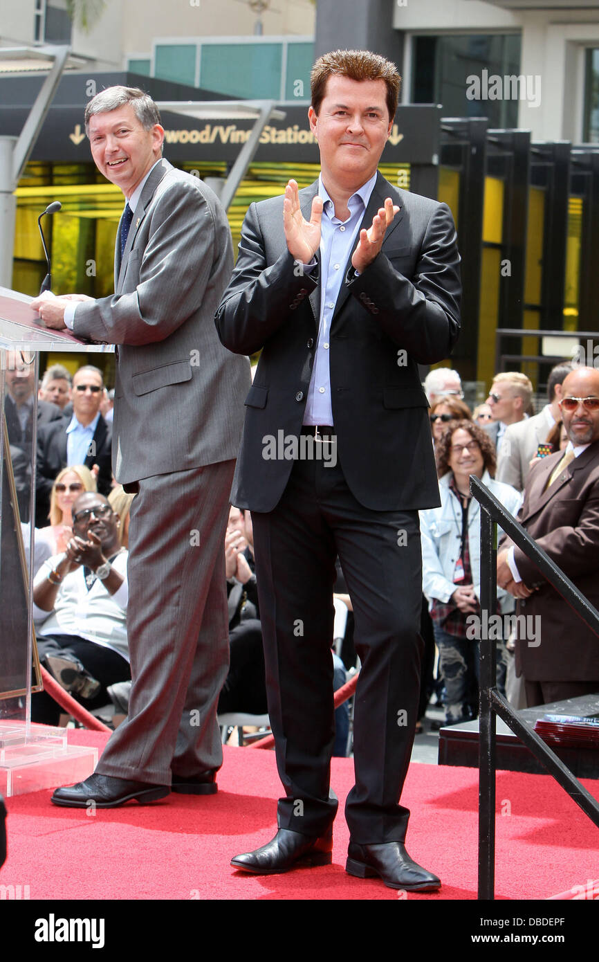 Simon Fuller Simon Fuller receives a star on the Hollywood Walk of Fame ...