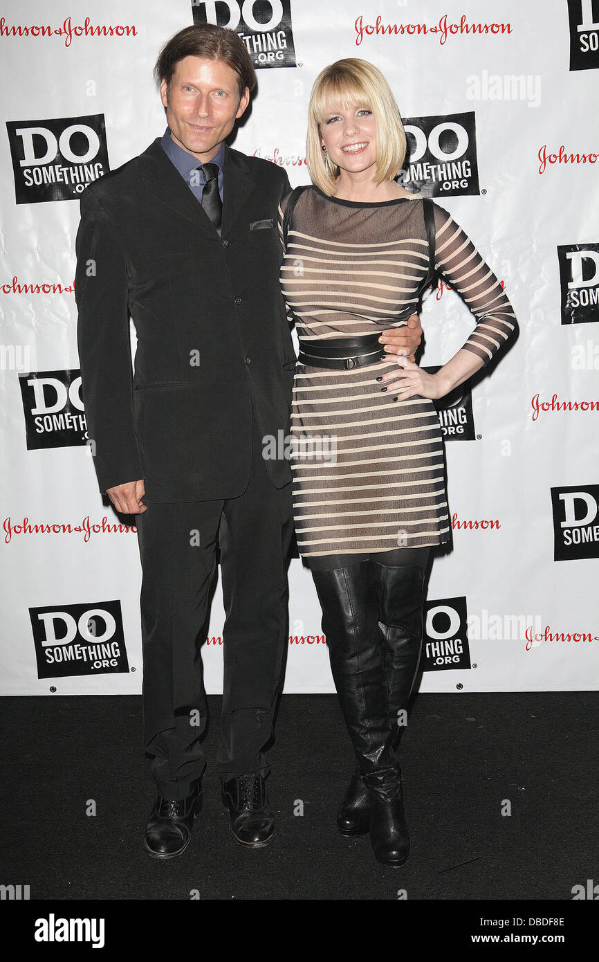 Crispin Glover, Carrie Keagan at the 2011 Do Something Awards kick-off ...