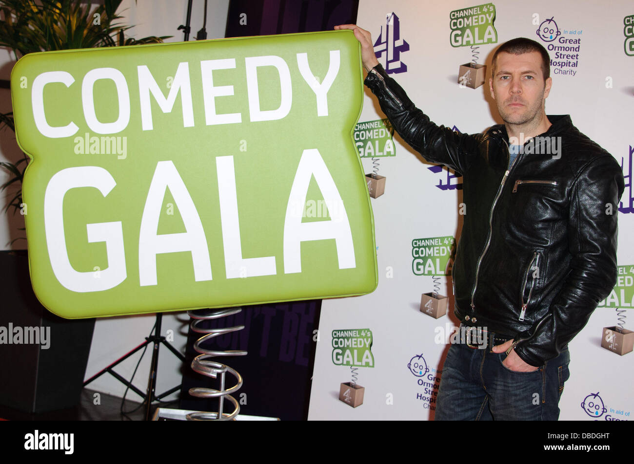 Rhod Gilbert Channel 4's Comedy Gala - Arrivals. London, England - 24. ...