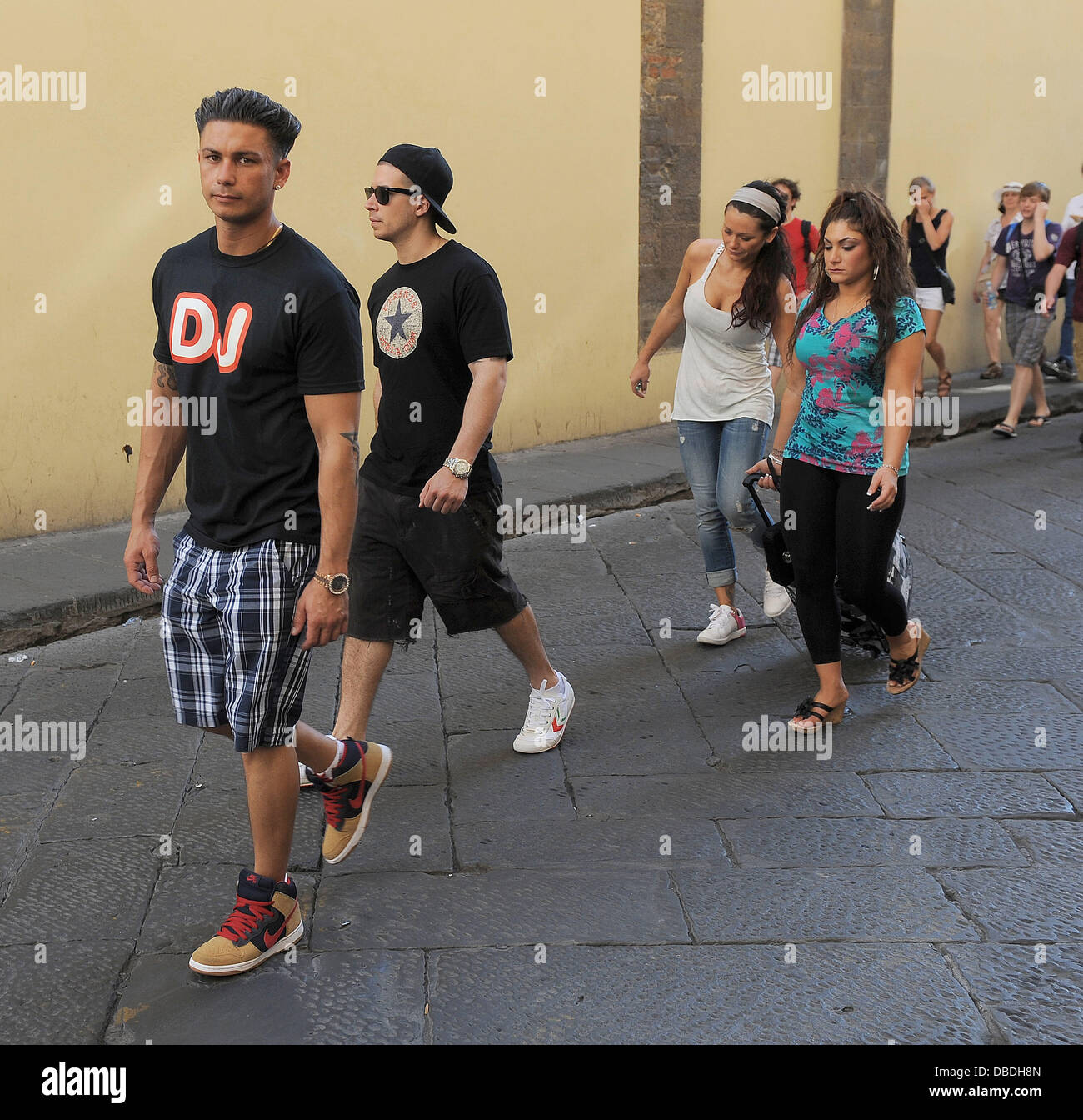 Jenni "JWoww" Farley, Deena Nicole Cortese, Paul "Pauly D" DelVecchio ...