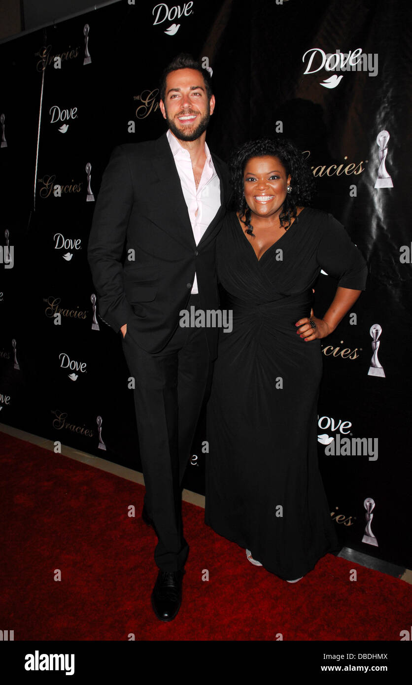 Zachary Levi, Kimberely Locke the 36th Annual Gracie Awards Gala at the ...