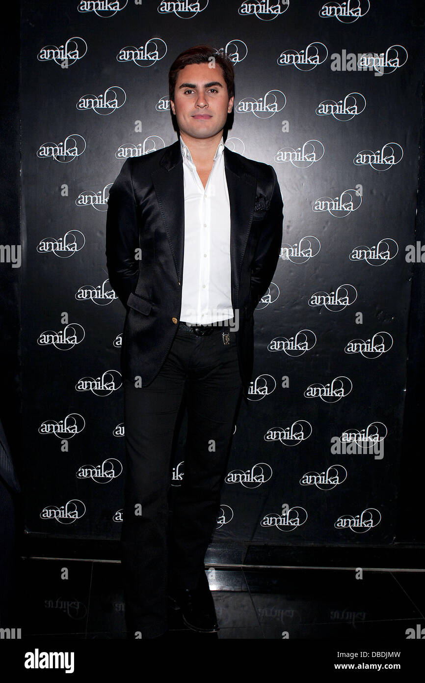 Raef Bjayou, , The Apprentice cast party at Amika, Kensington ...