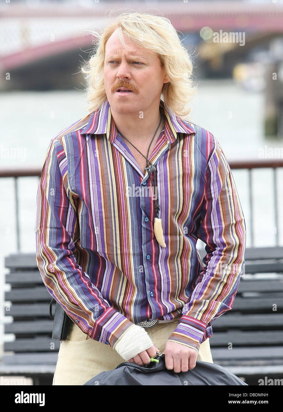 Keith Lemon (real name Leigh Francis) celebrities outside the ITV ...