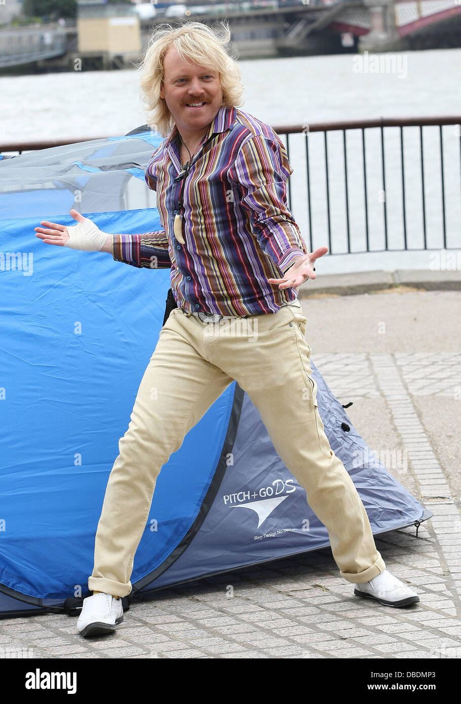 Keith Lemon (real name Leigh Francis) celebrities outside the ITV ...