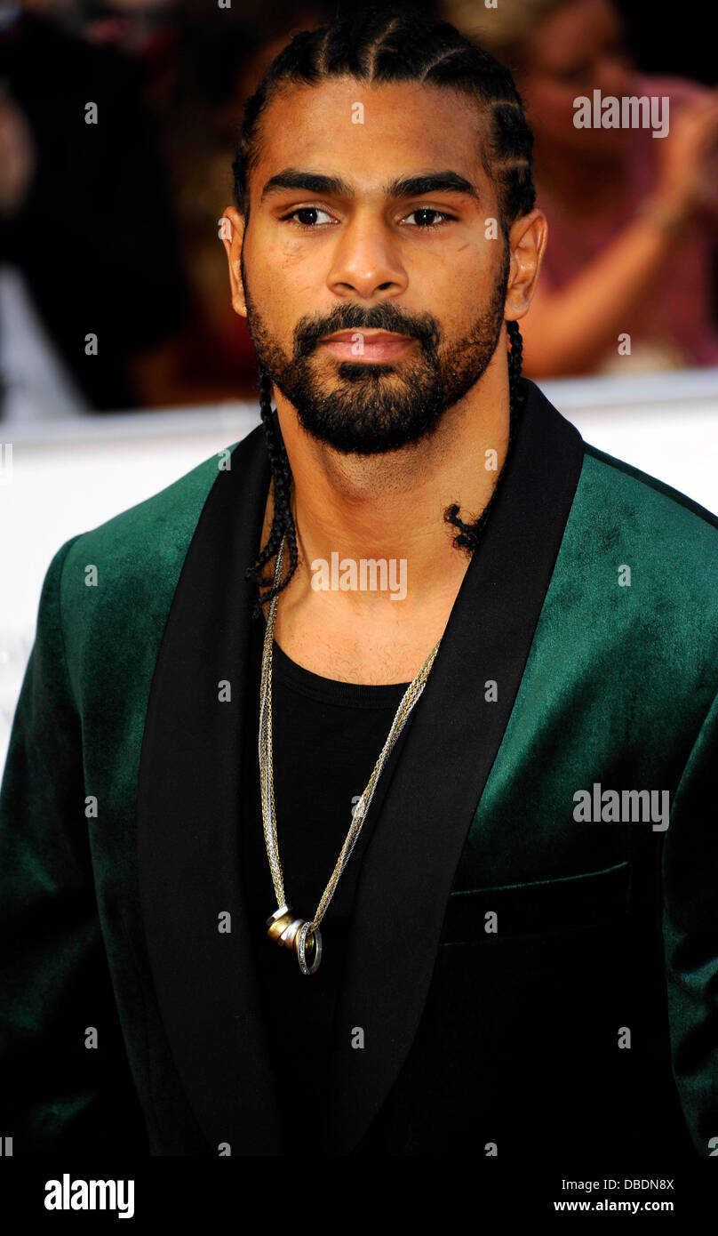 David Haye Philips British Academy Television Awards in 2011 held at ...