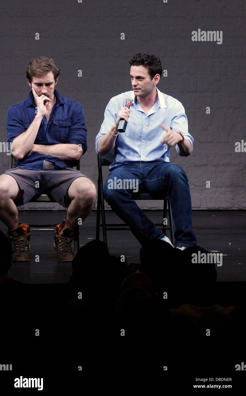 Lee Pace and Wayne Alan Wilcox Post-show talk back with the cast of the Broadway production 'The ...