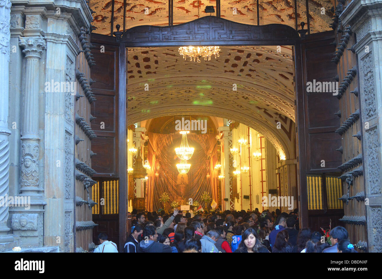 Peru mass hi-res stock photography and images - Alamy