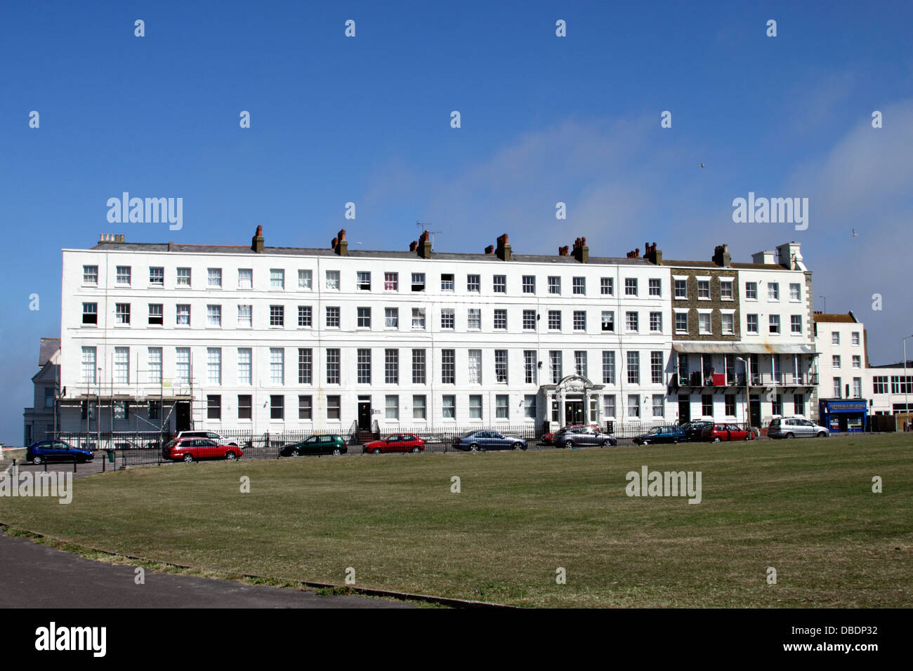 Paragon Court seaview apartments at Margate Kent Stock Photo - Alamy
