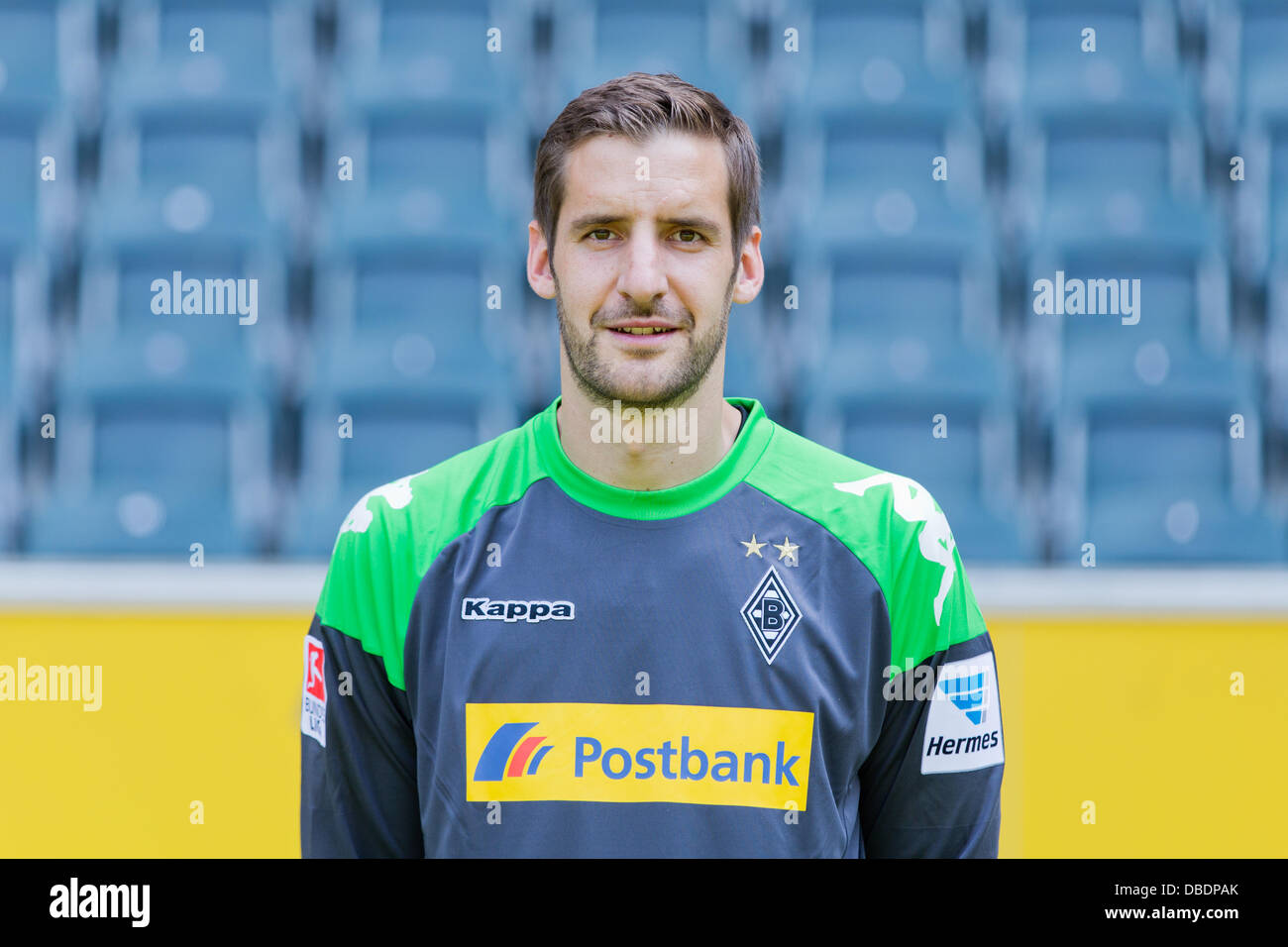 Goalie Christofer Heimeroth of German Bundesliga club Borussia ...