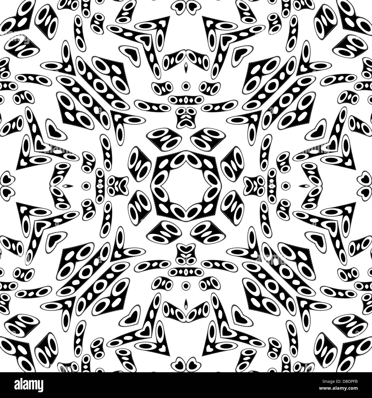 black groovy pattern, abstract seamless texture, vector art ...