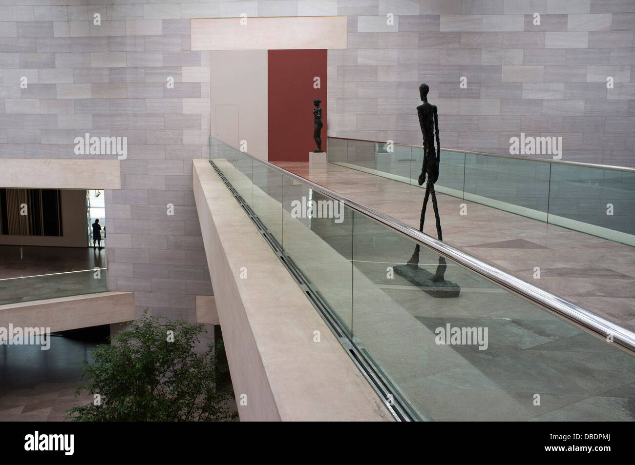 The atrium of the East Wing of the National Gallery, Washington, DC ...