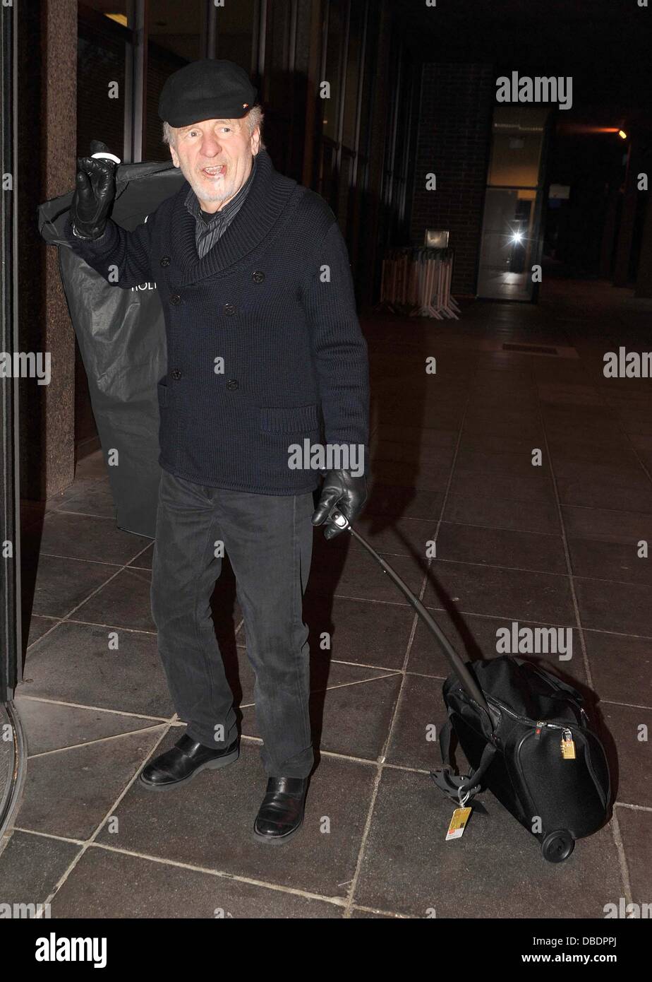 Colm Wilkinson Celebrities outside the RTE Studios for 'The Late Late ...