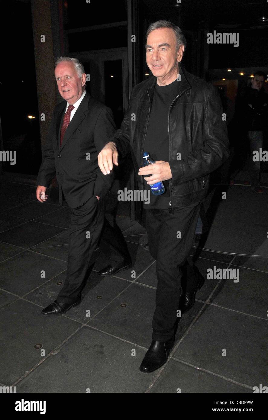 Neil Diamond Celebrities outside the RTE Studios for 'The Late Late ...