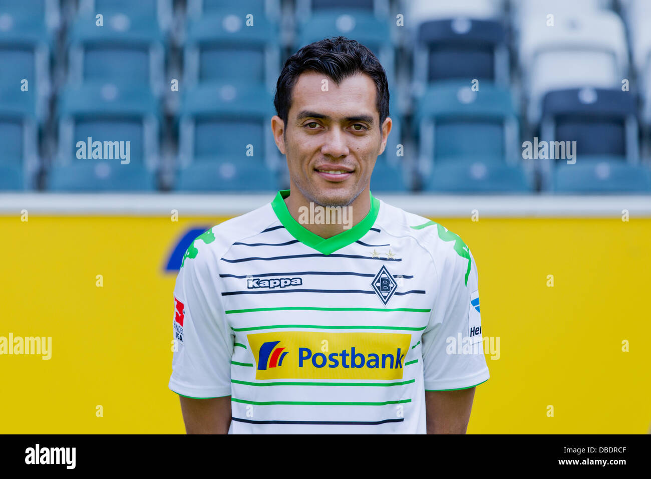 Player Juan Arango of German Bundesliga club Borussia Mönchengladbach ...