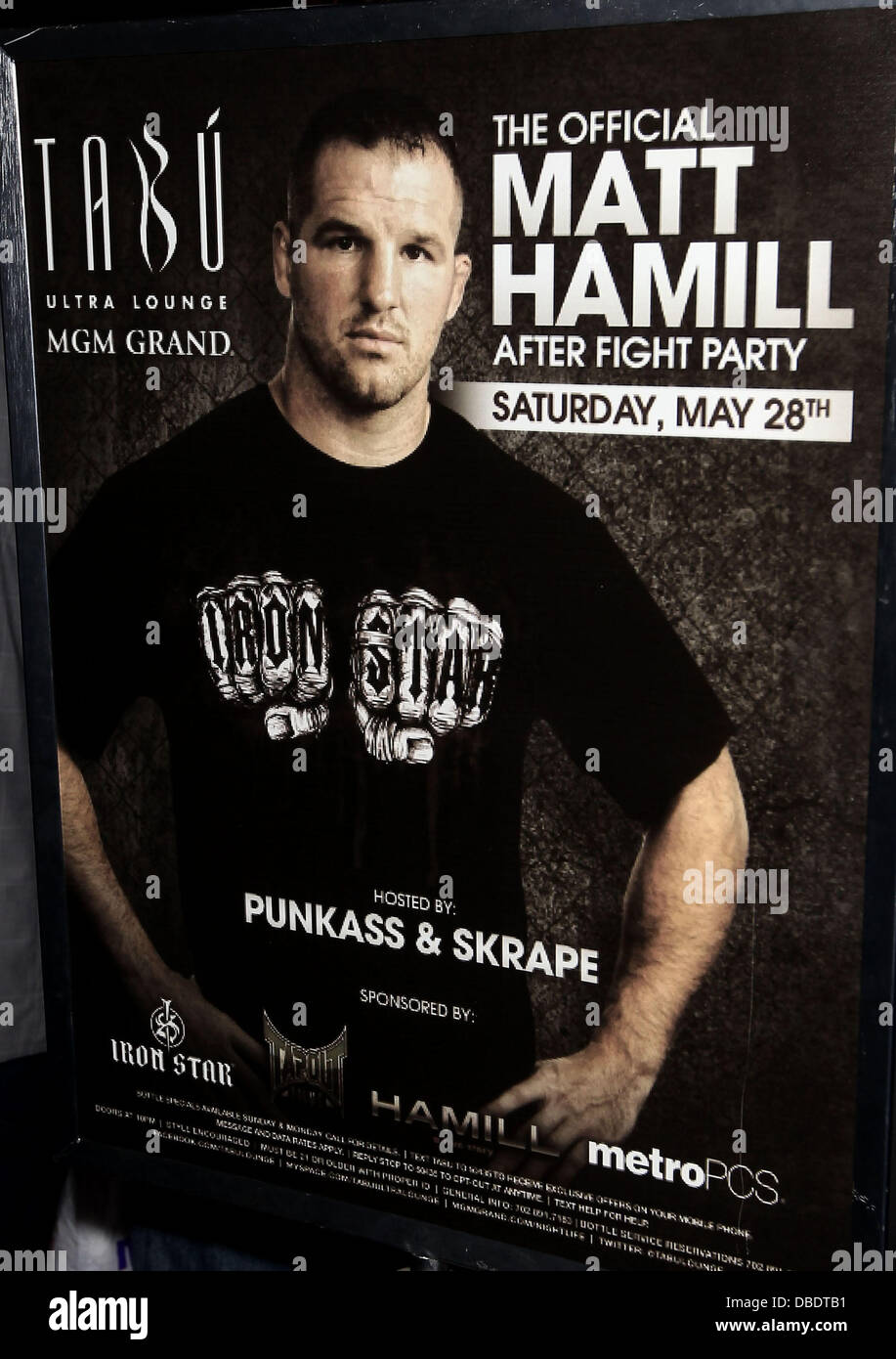 Atmosphere UFC 130 main event fighter Matt Hamill hosts After-Fight ...