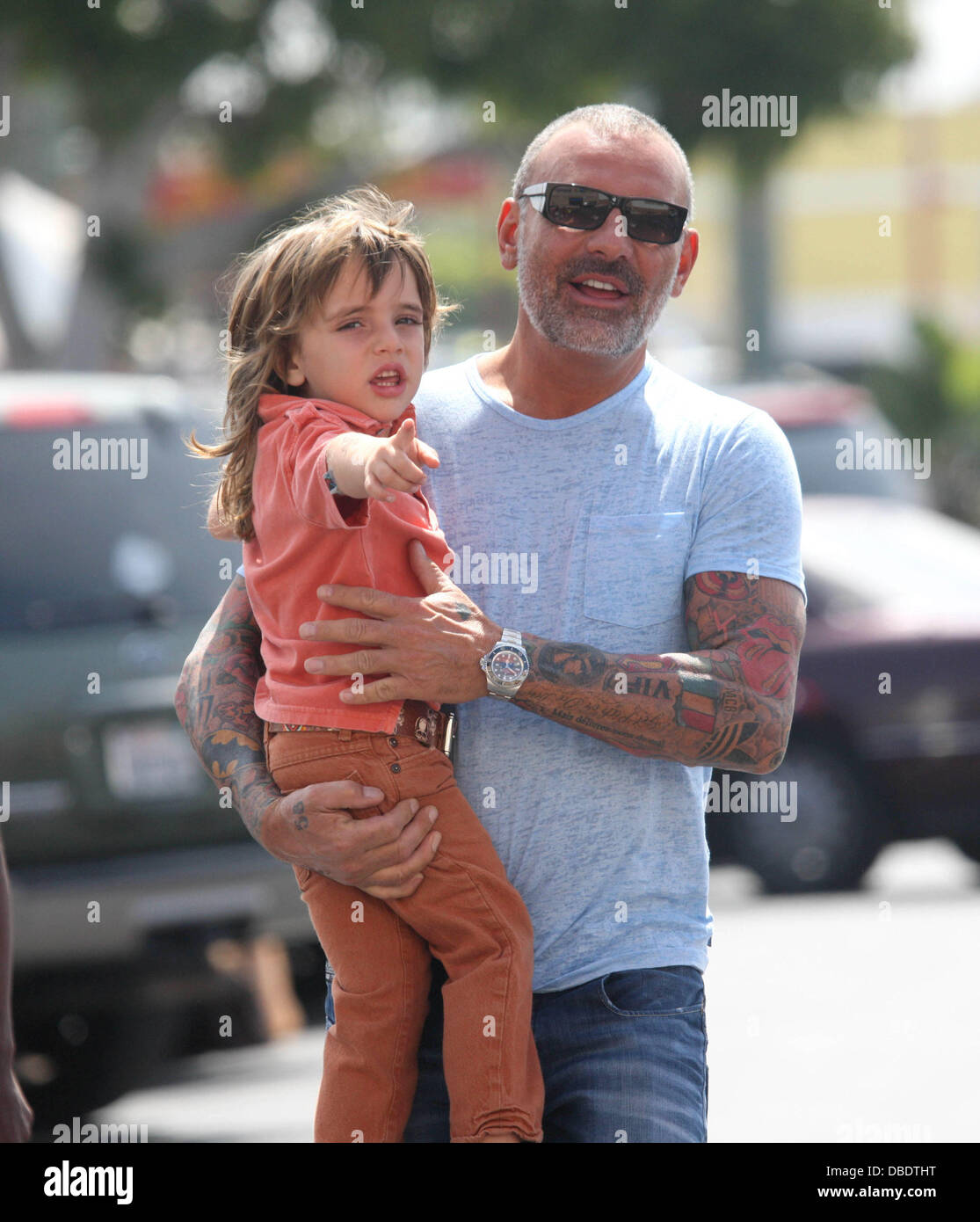 Christian audigier and rocco audigier hi-res stock photography and ...