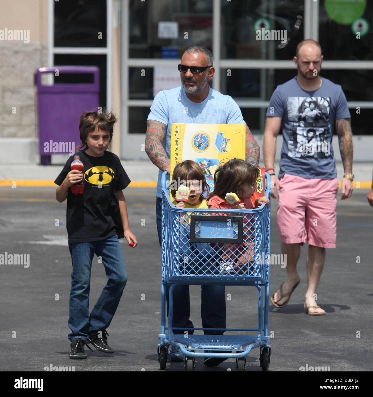 Christian audigier and rocco audigier hi-res stock photography and ...