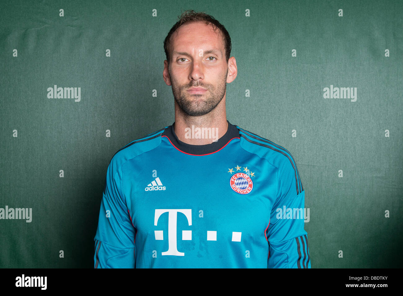 Tom Starke, goalie of German Bundesliga club FC Bayern Munich during ...