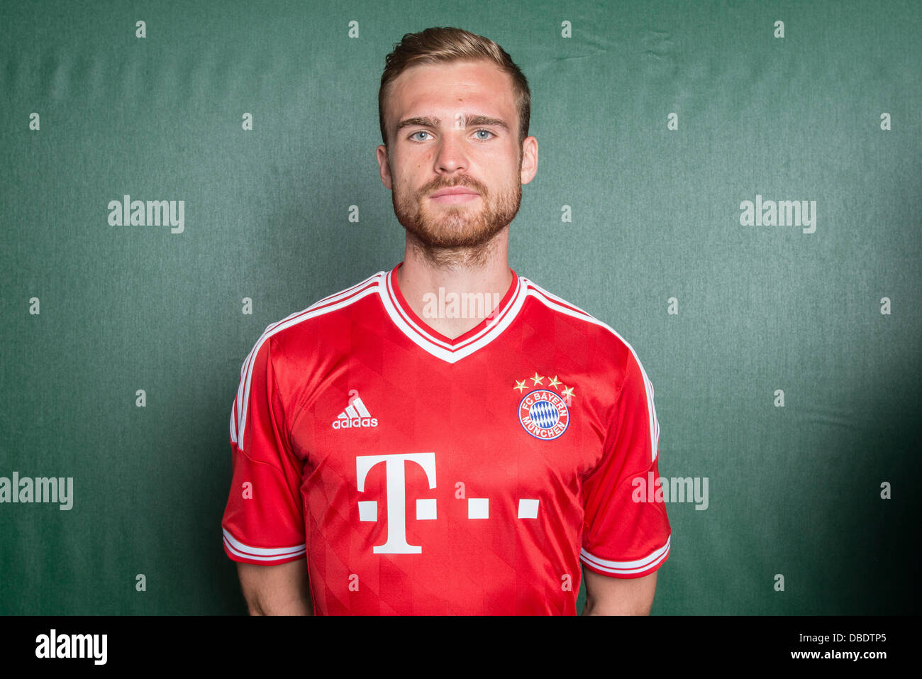 Player Jan Kirchhoff of German Bundesliga club FC Bayern Munich during ...
