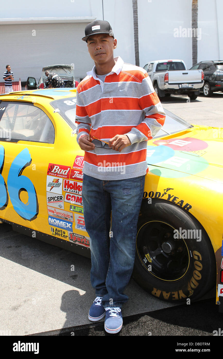 Danny Supa, at the Celebrity Go-Kart Tournament benefiting the American ...