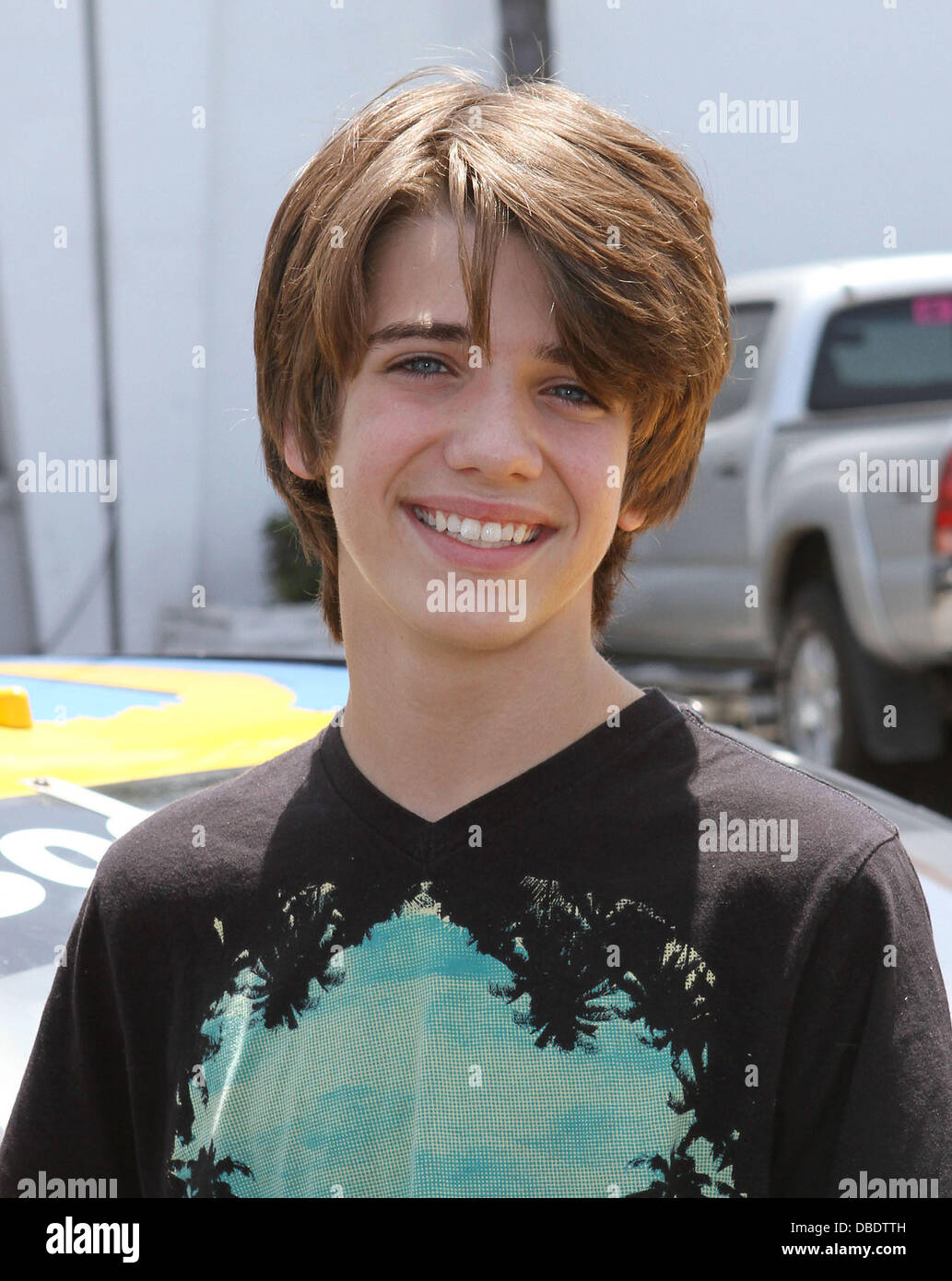 Brandon Tyler Russell, at the Celebrity Go-Kart Tournament benefiting ...