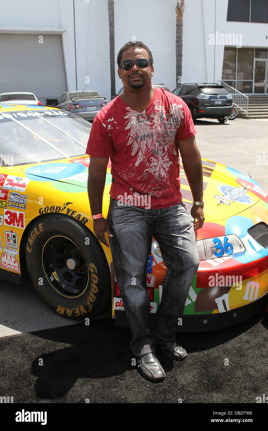 Alfonso Ribeiro, at the Celebrity Go-Kart Tournament benefiting the ...