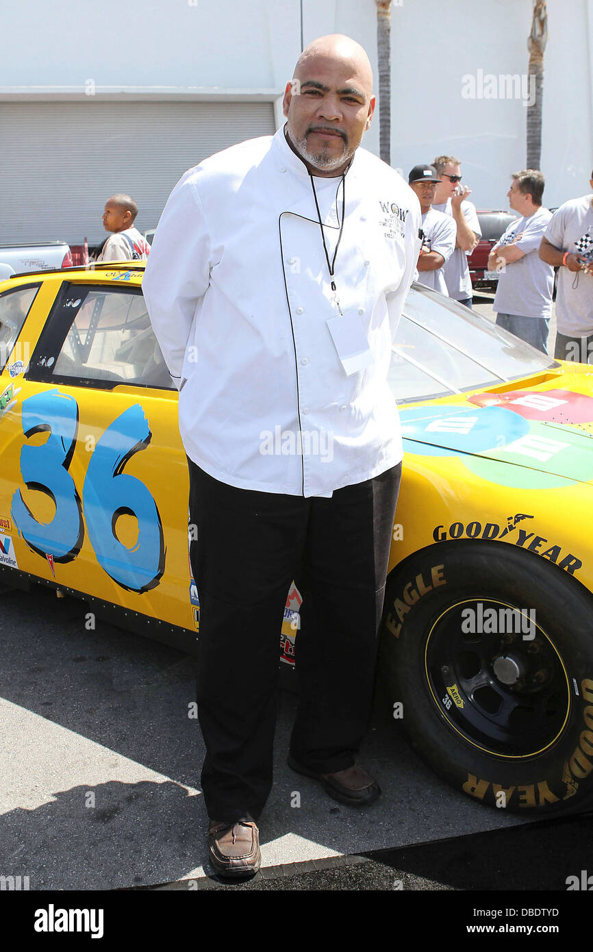 Chef Ryan Douglas, at the Celebrity Go-Kart Tournament benefiting the ...