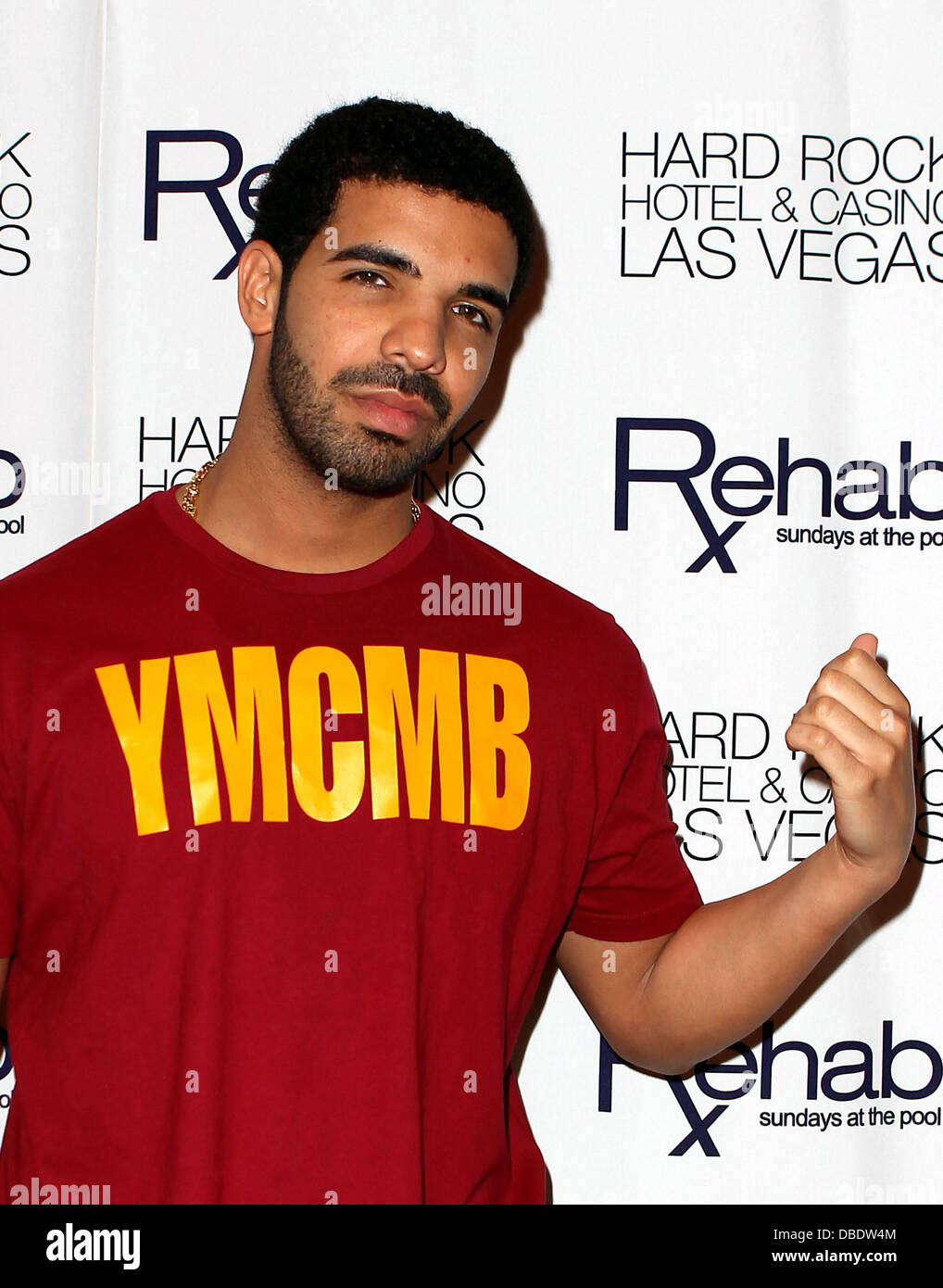 Rapper Drake hosts Rehab at Hard Rock Hotel & Casino Las Vegas, Nevada ...