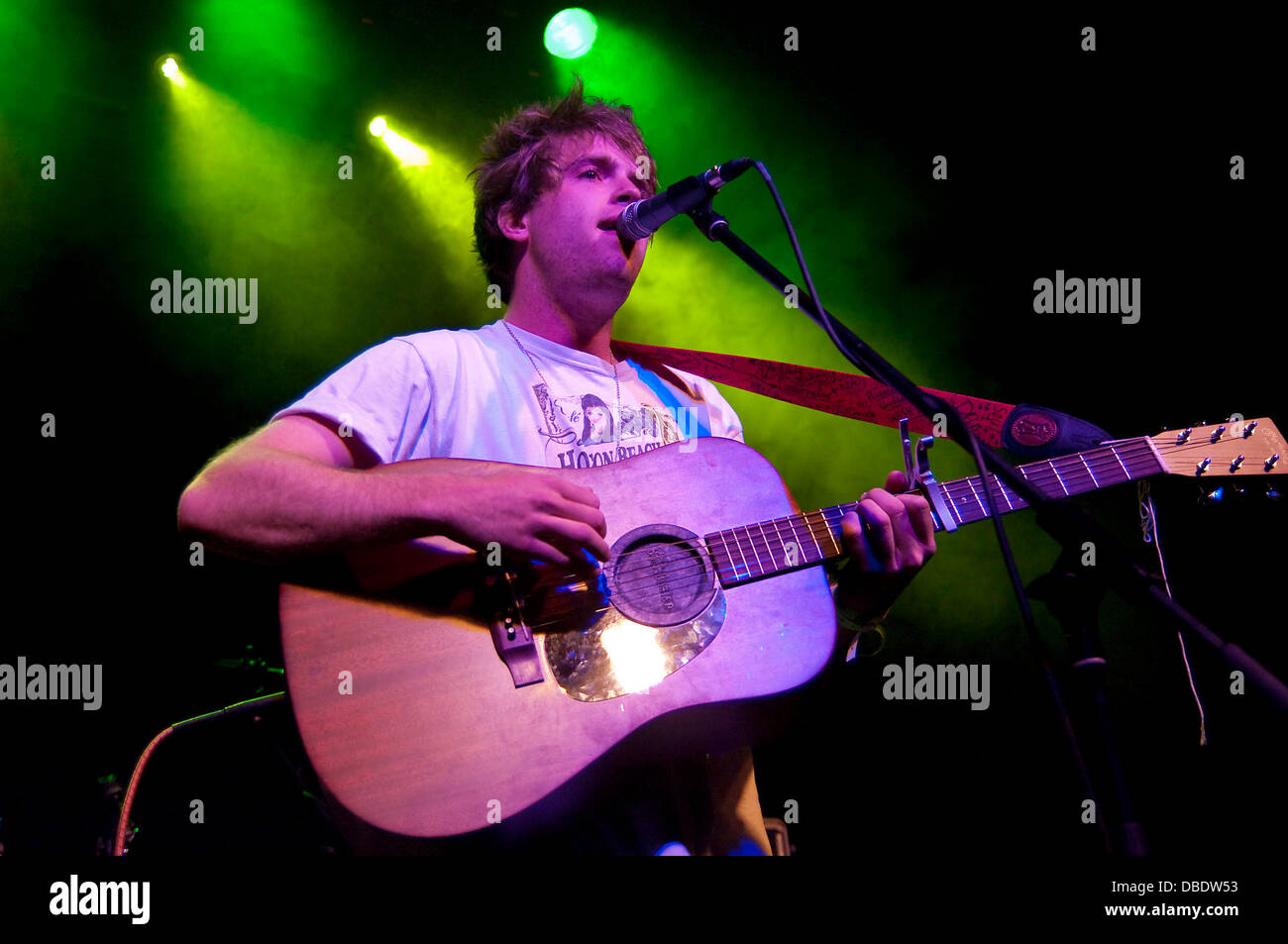 Benjamin Francis Leftwich performing at the Dot to Dot 2011 music ...