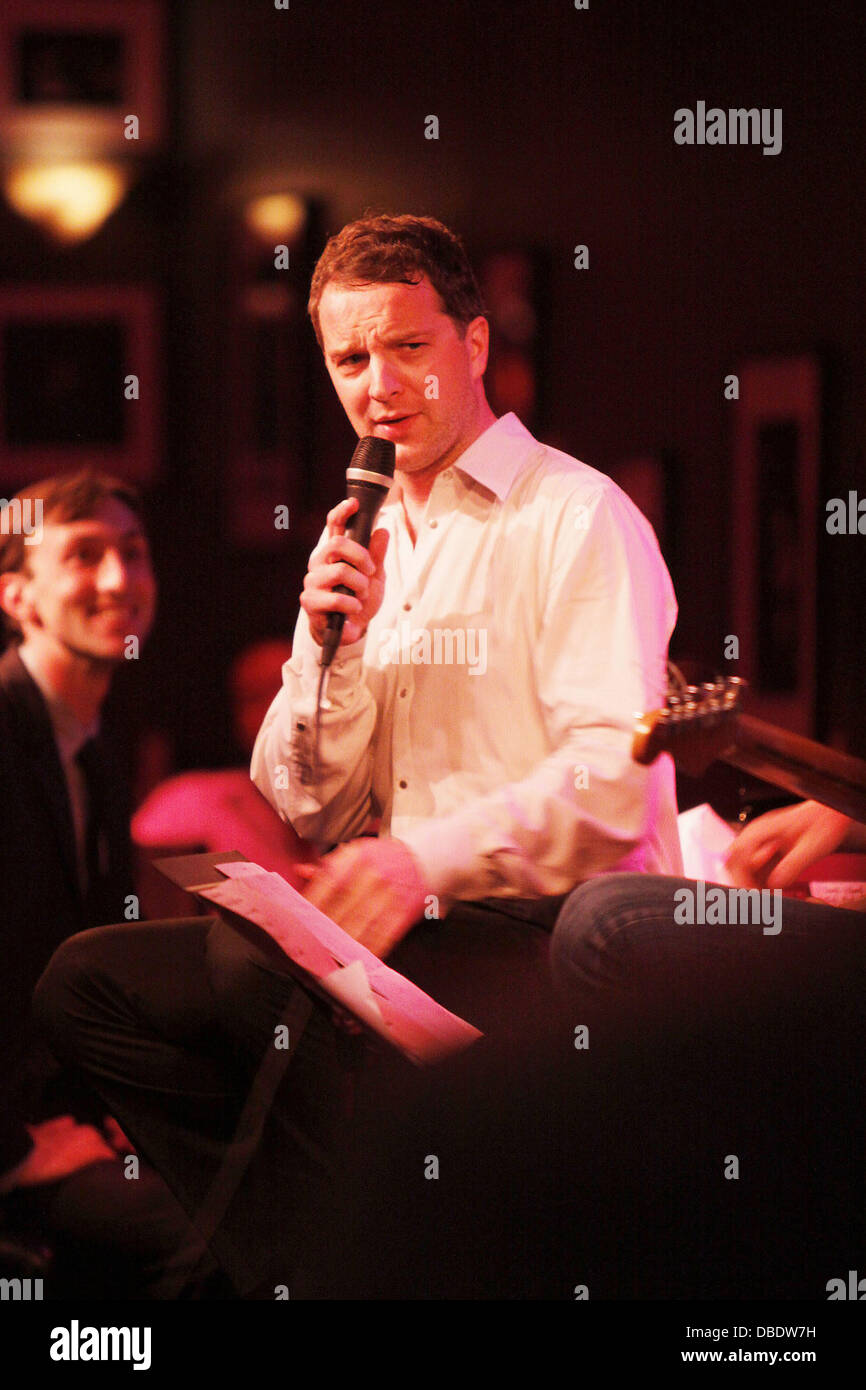 Euan Morton performing in concert promoting his new CD, 'Caledonia ...