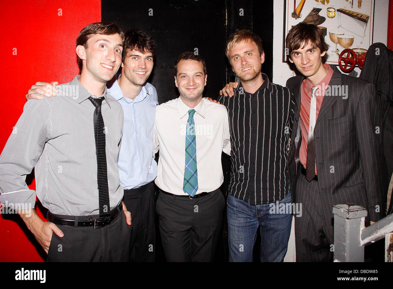 Brian Reeder, Calvin Crosby, Euan Morton, Paul Orbell and Will Clarke ...