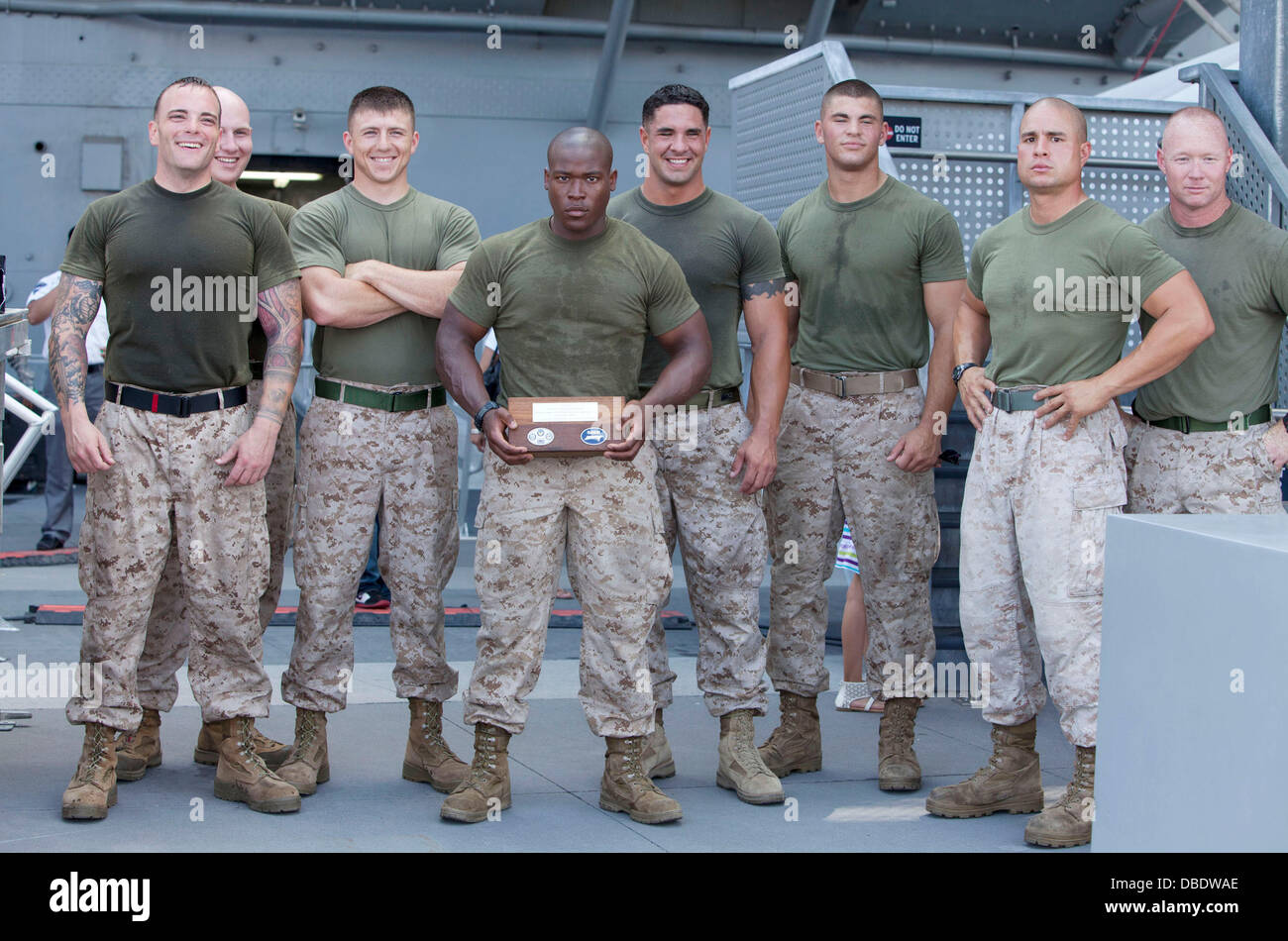 U.S Marines Visiting members of the armed forces square off in special ...