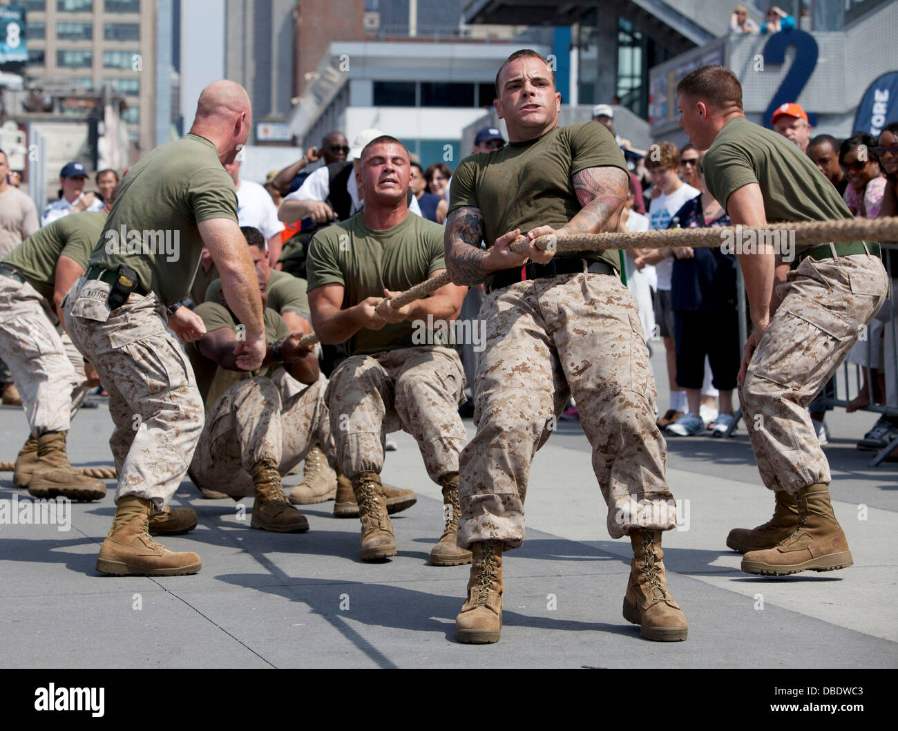 U.S Marines Visiting members of the armed forces square off in special ...