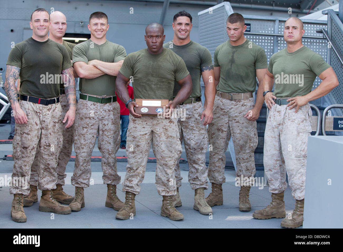 U.S Marines Visiting members of the armed forces square off in special ...