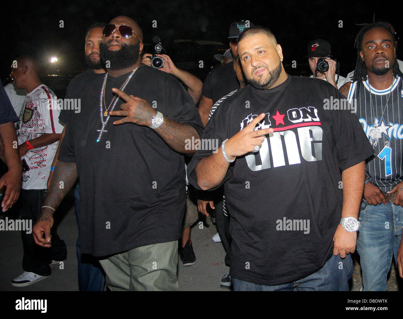 Rick ross dj khaled hi-res stock photography and images - Alamy